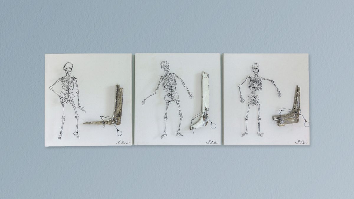 Dancing Skeletons | Ben Baker Art