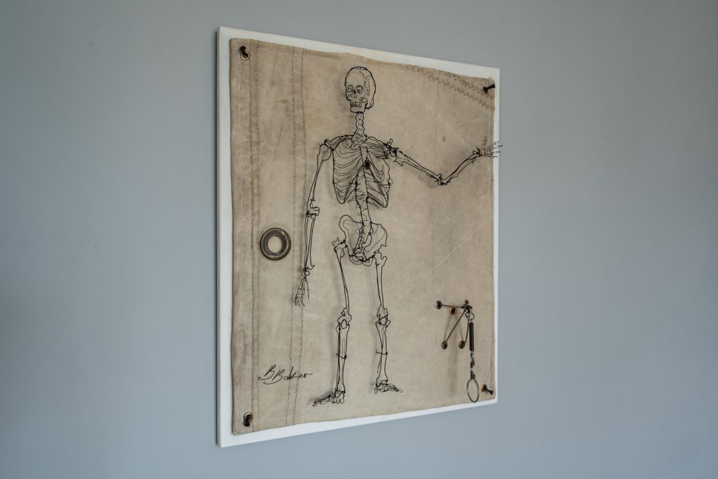 Waving Skeleton | Ben Baker Art