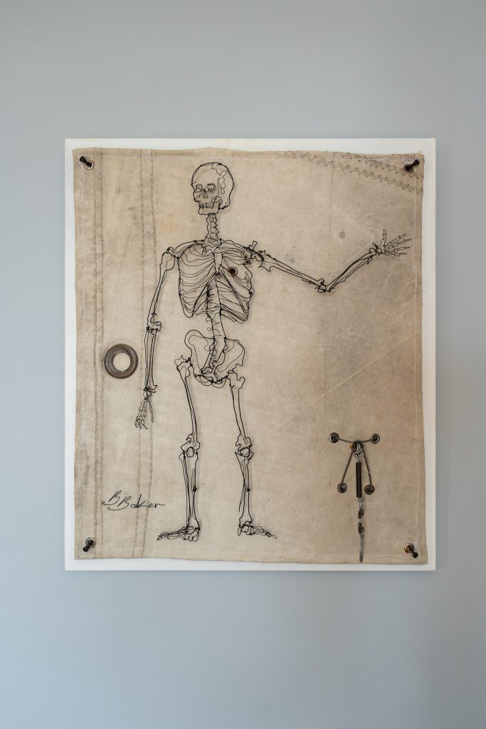 Waving Skeleton | Ben Baker Art